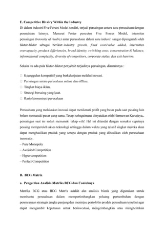 12, sm, marlia yusdarti, hapzi ali, porter five competitiveness force ...