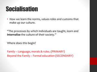 1208 Theory of Socialization. | PPT