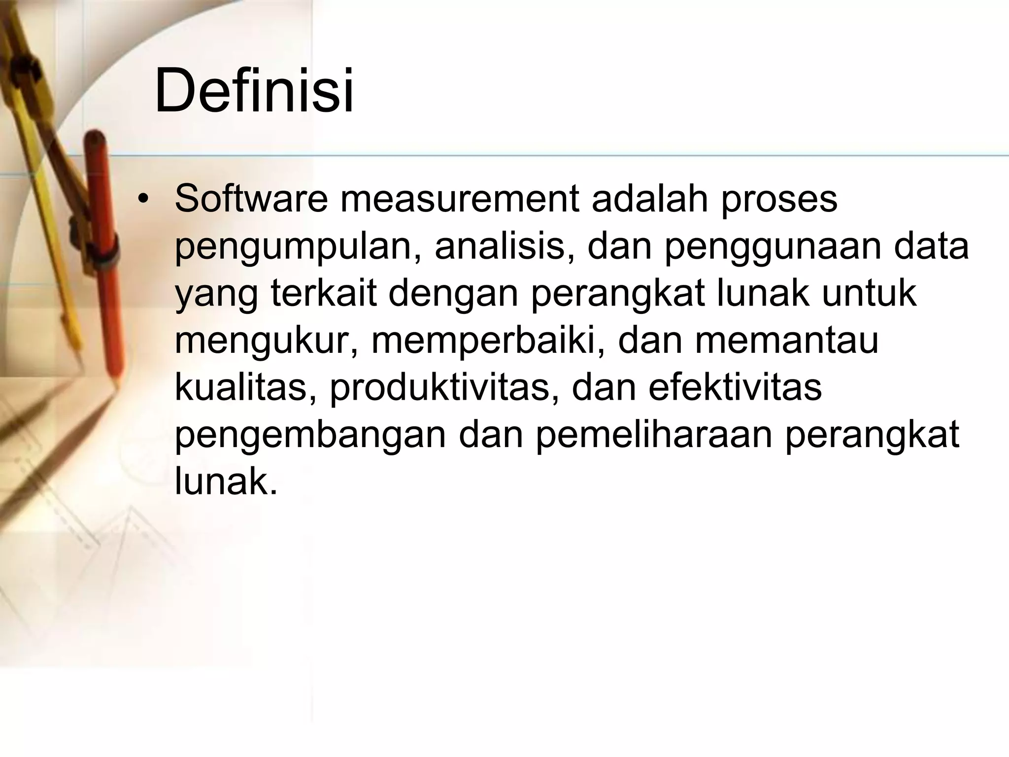 12 Software Measurement | PPTX