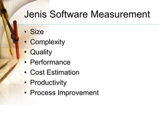 12 Software Measurement | PPTX
