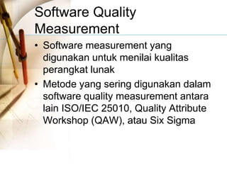 12 Software Measurement | PPTX