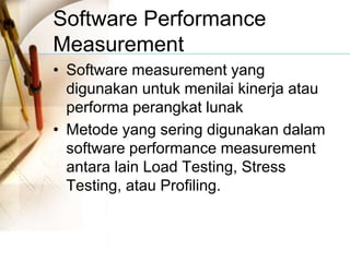 12 Software Measurement | PPTX