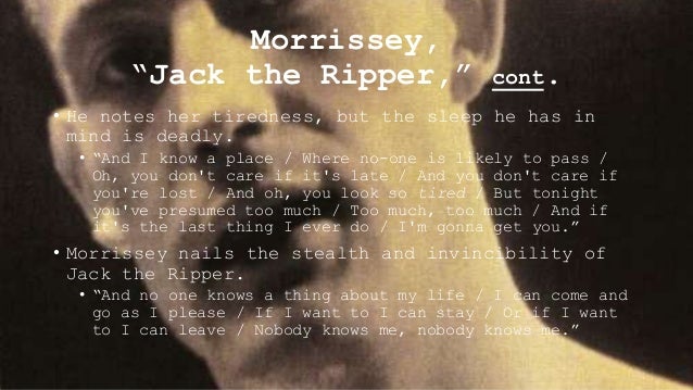 12 songs about jack the ripper