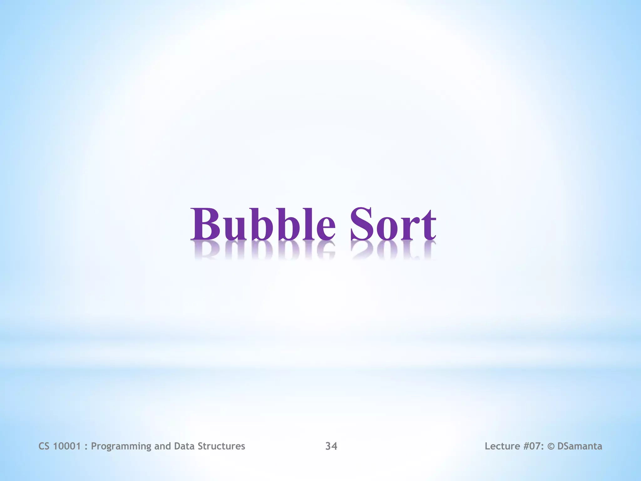 12 Sorting Techniques.pptx | Programming Languages | Computing