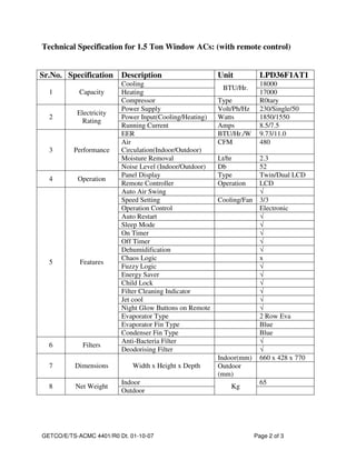 12 specification ts_a_c_machines_r0_oct_07 | PDF