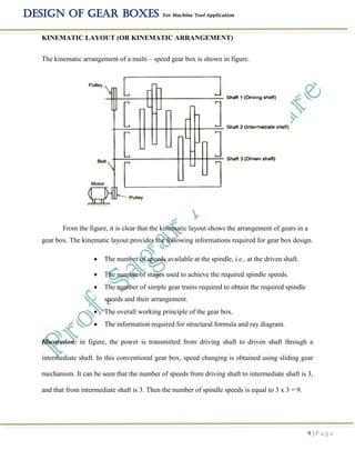 12 Speed Gear Box Theory Notes by Prof. Sagar Dhotare | PDF