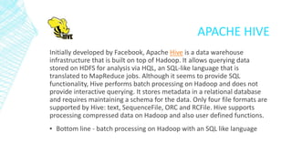 12 SQL On-Hadoop Tools | PPT