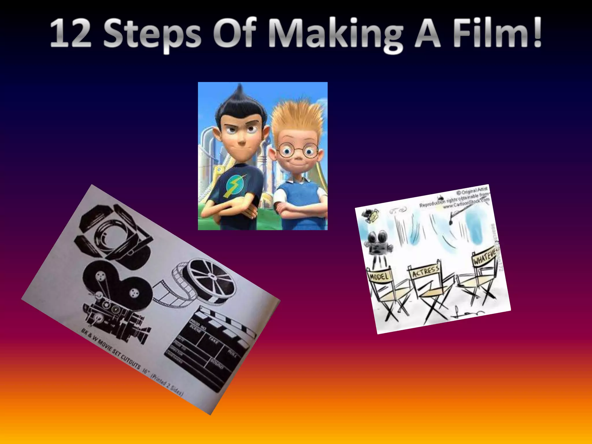 12 stages of film making | PPTX