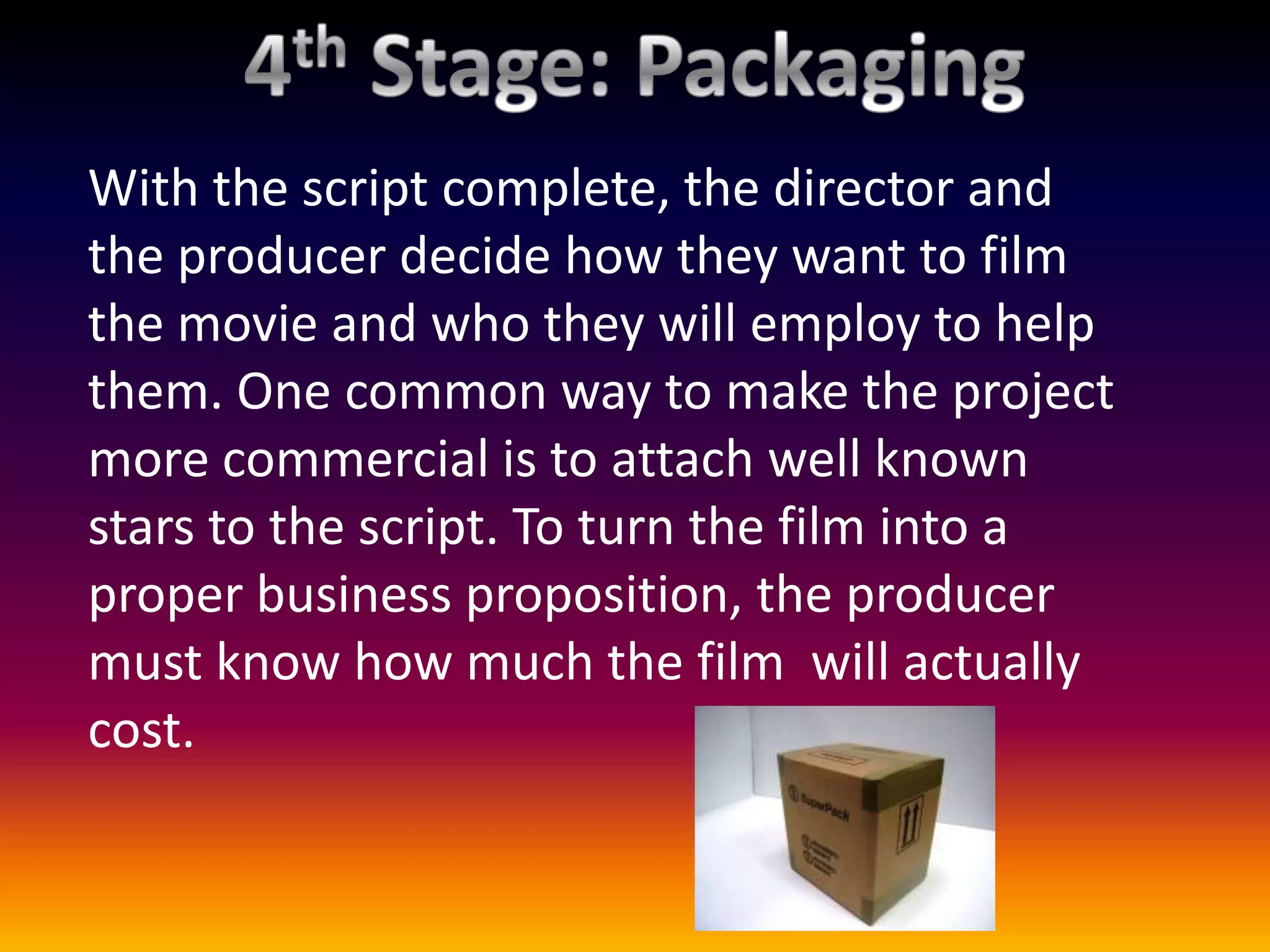 12 stages of film making | PPTX