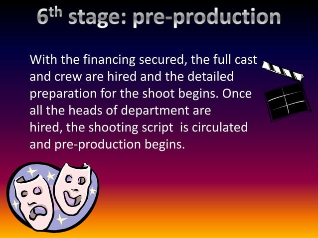 12 stages of film making | PPTX | Video Production | Content Production