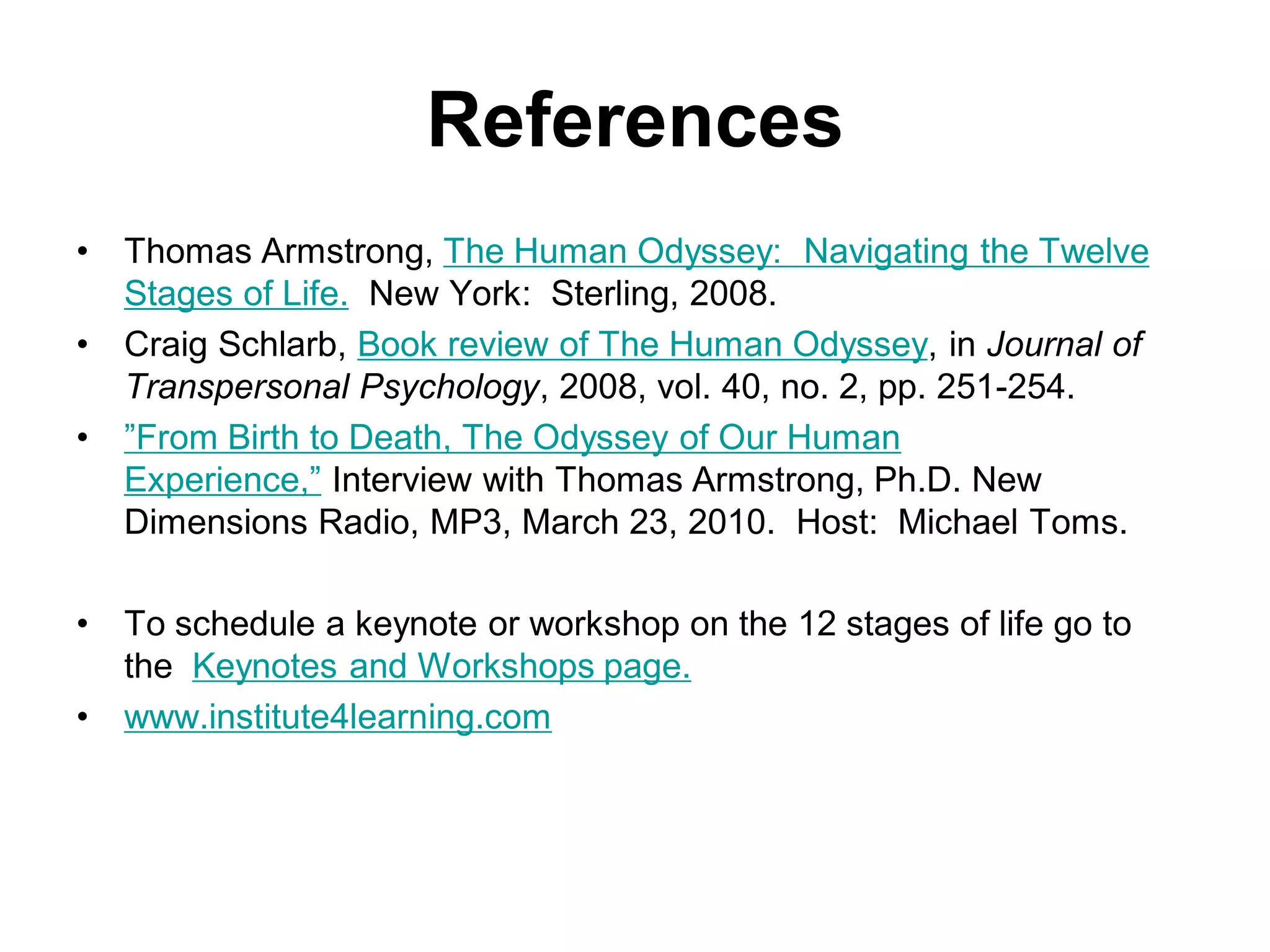12 STAGES OF HUMAN DEVELOPMENT | PDF