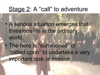 12 stages of the hero s journey | PPT
