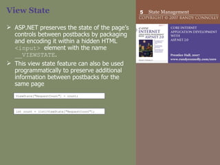 ASP.NET 12 - State Management | PPT