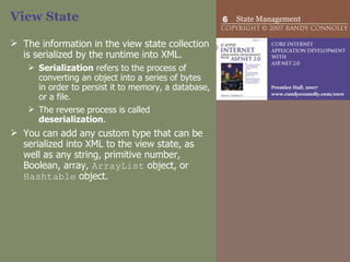 ASP.NET 12 - State Management | PPT