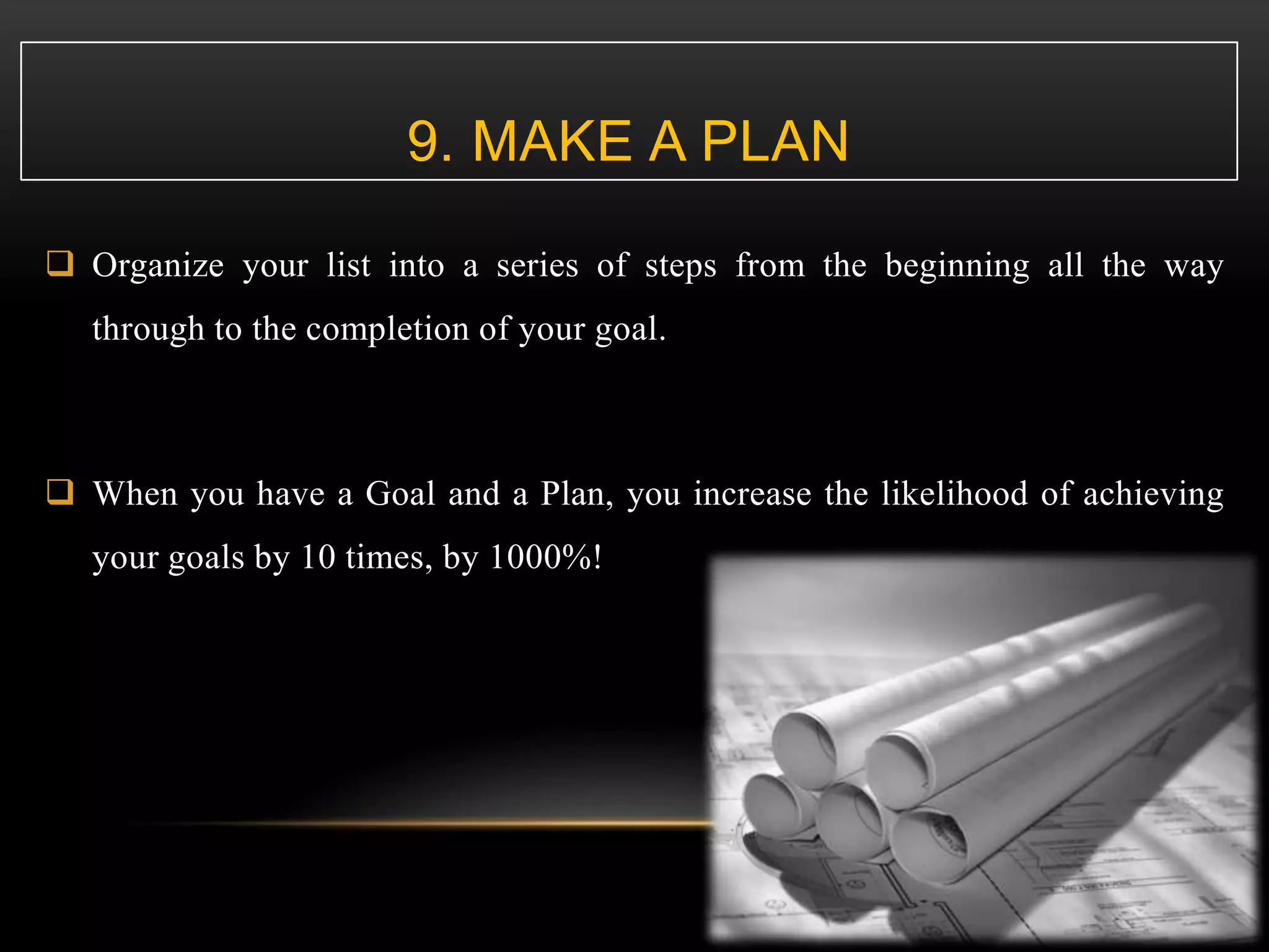 12 Step Goal-Setting Process-Brian Tracy | PPTX