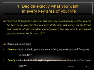 12 Step Goal-Setting Process-Brian Tracy | PPTX