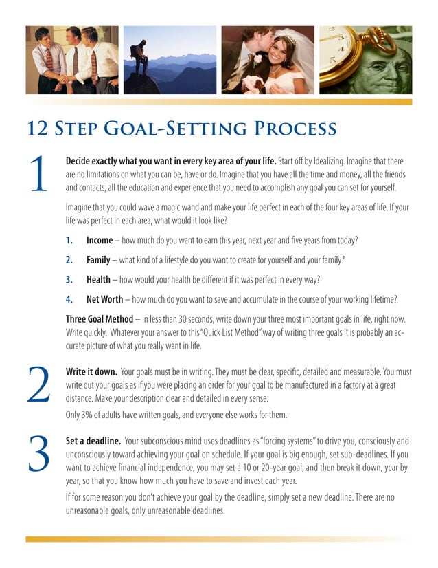 12 step goal_setting_process | PDF
