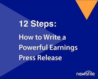 Earnings Press Releases: Powerful Examples From Fortune 500 Companies ...