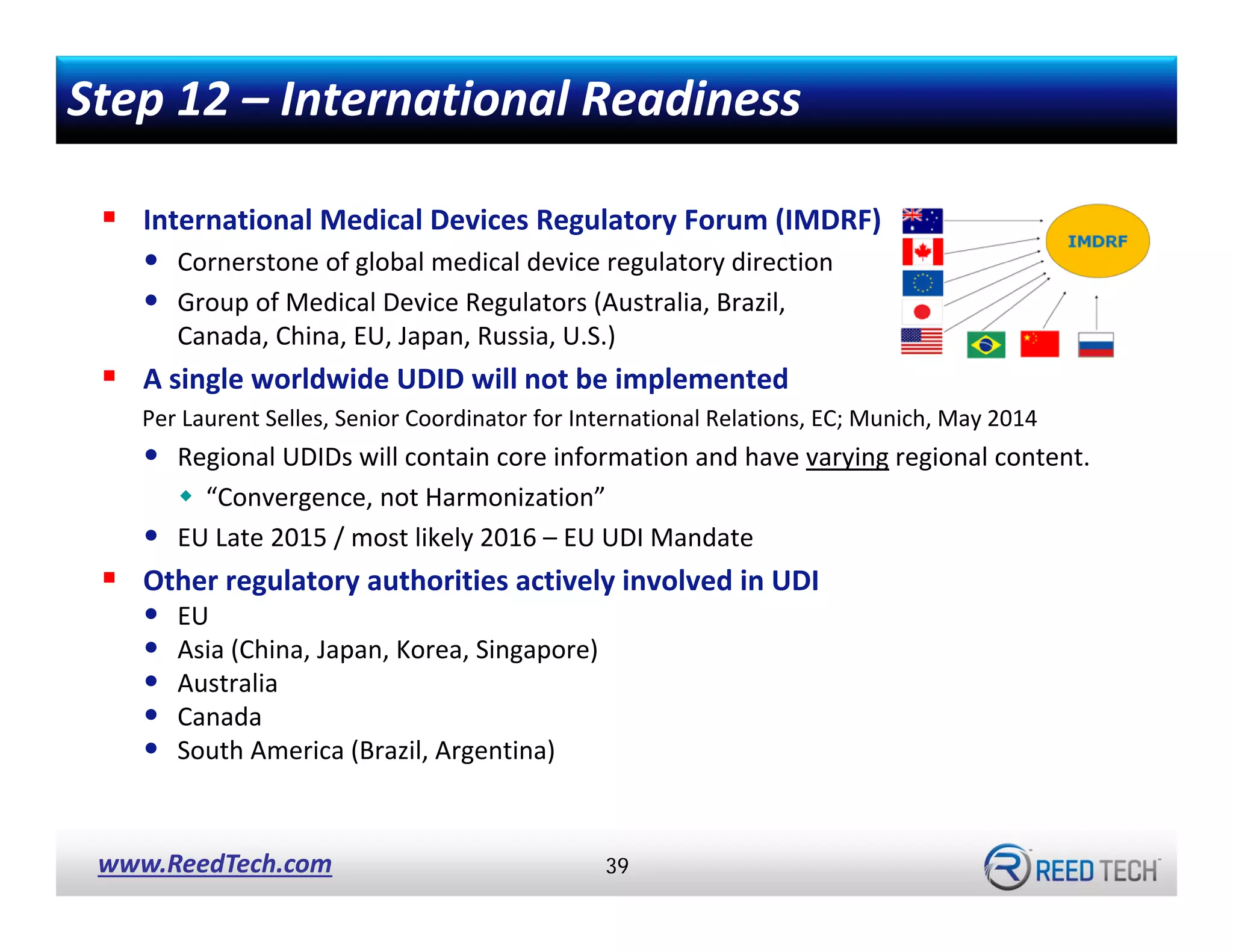 12 Steps for Medical Device UDI Submissions to the FDA GUDID | PDF ...