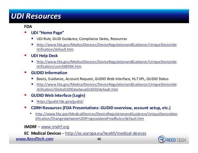 12 Steps for Medical Device UDI Submissions to the FDA GUDID