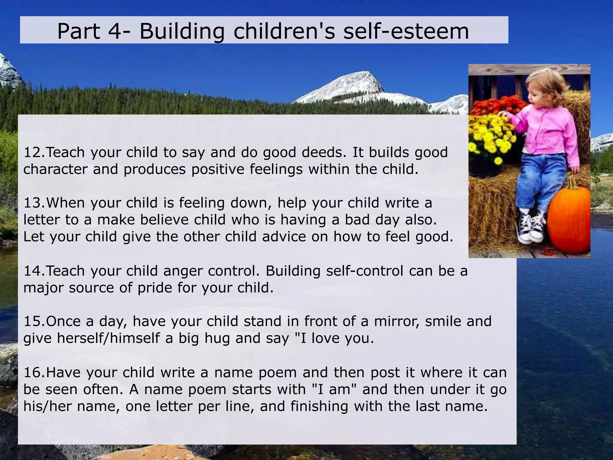12 steps self esteem | PPT