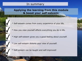 12 steps self esteem | PPTX