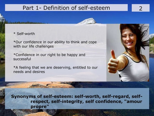 12 steps self esteem | PPT