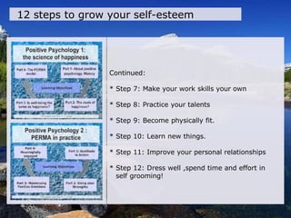 12 steps self esteem | PPT
