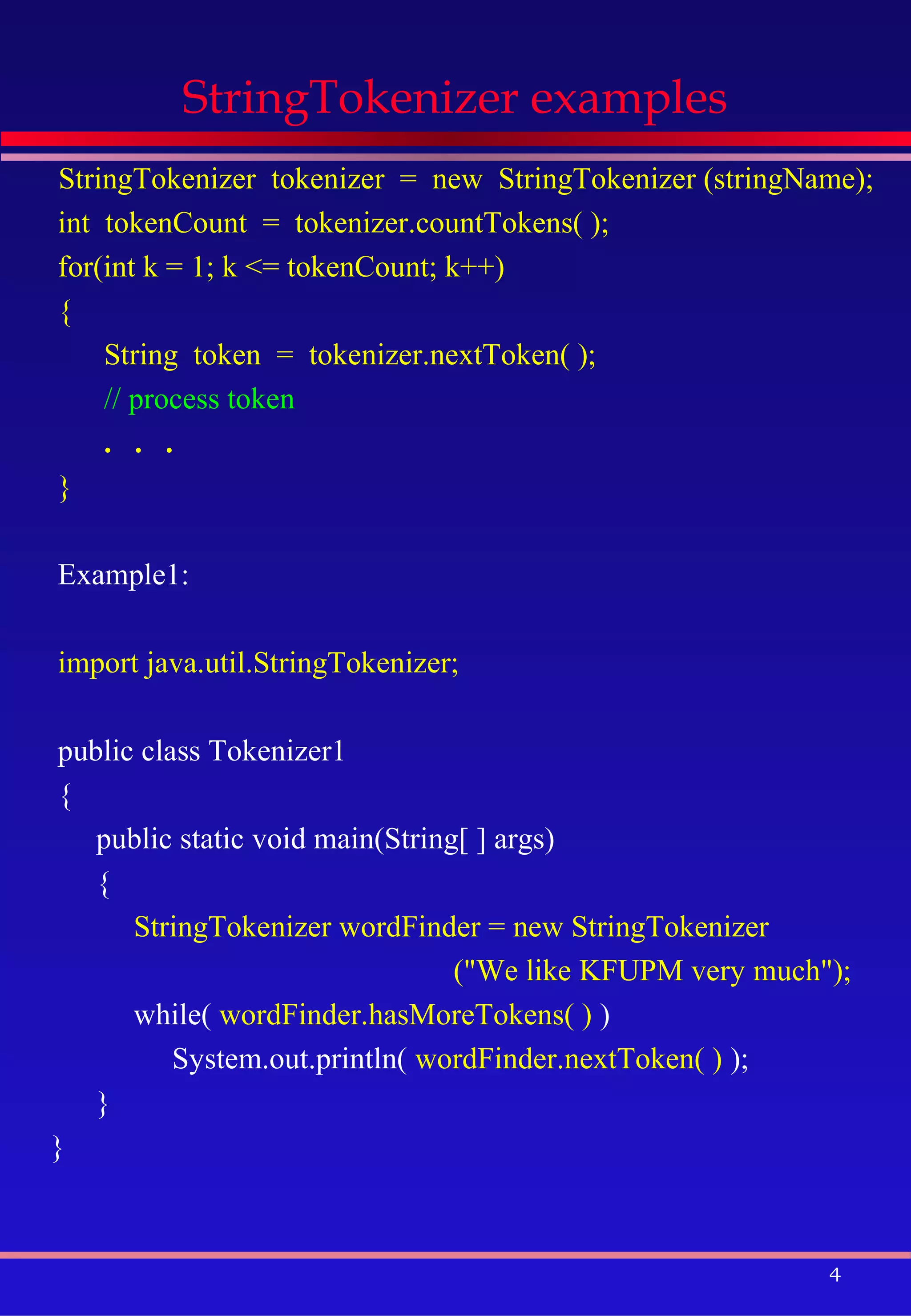 String Tokenization Ppt Programming Languages Computing 4329