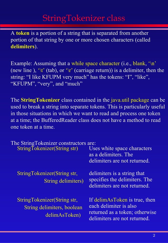 String Tokenization Pdf 