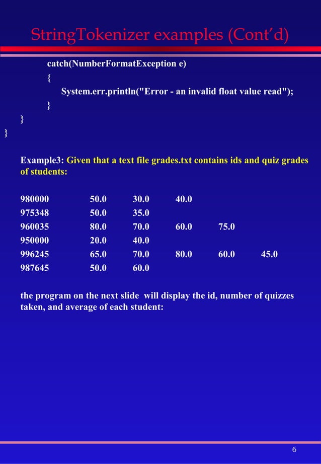 String Tokenization Ppt Programming Languages Computing 