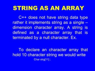 Structured Data Type Arrays | PPT