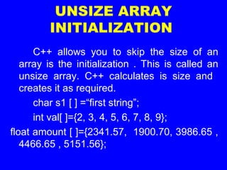 Structured Data Type Arrays | PPT