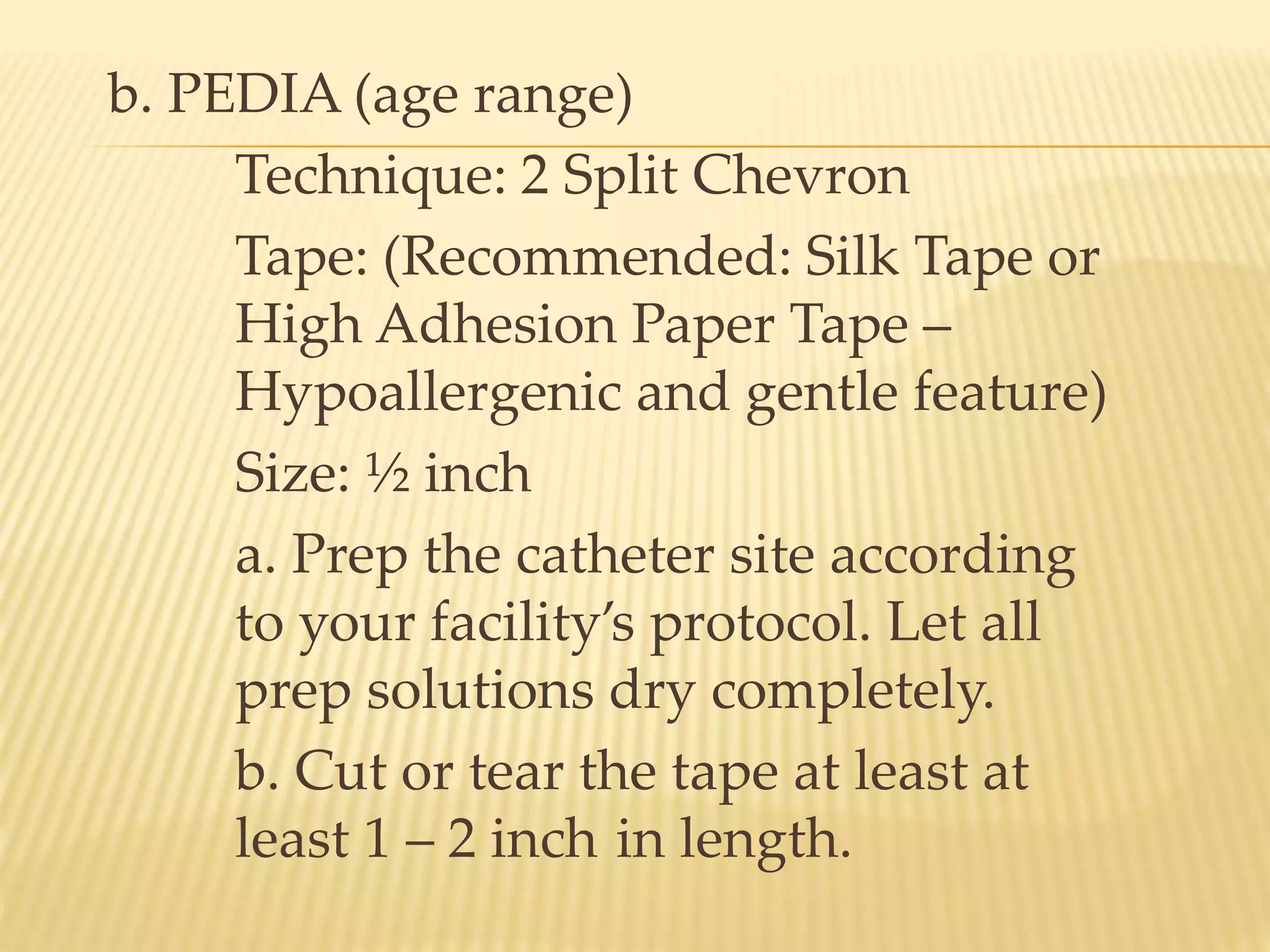 12 taping and techniques | PPTX