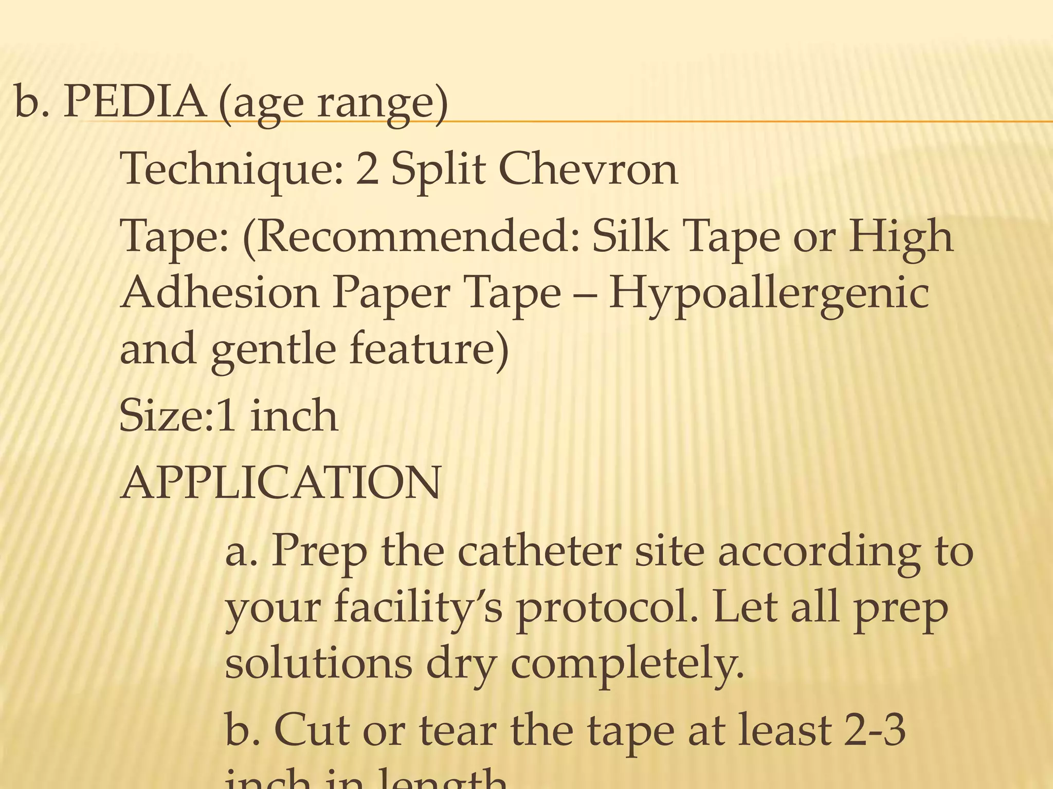 12 taping and techniques | PPTX