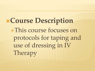 12 taping and techniques | PPTX