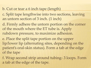 12 taping and techniques | PPTX