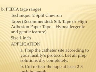 12 taping and techniques | PPTX