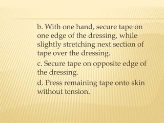 12 taping and techniques | PPTX