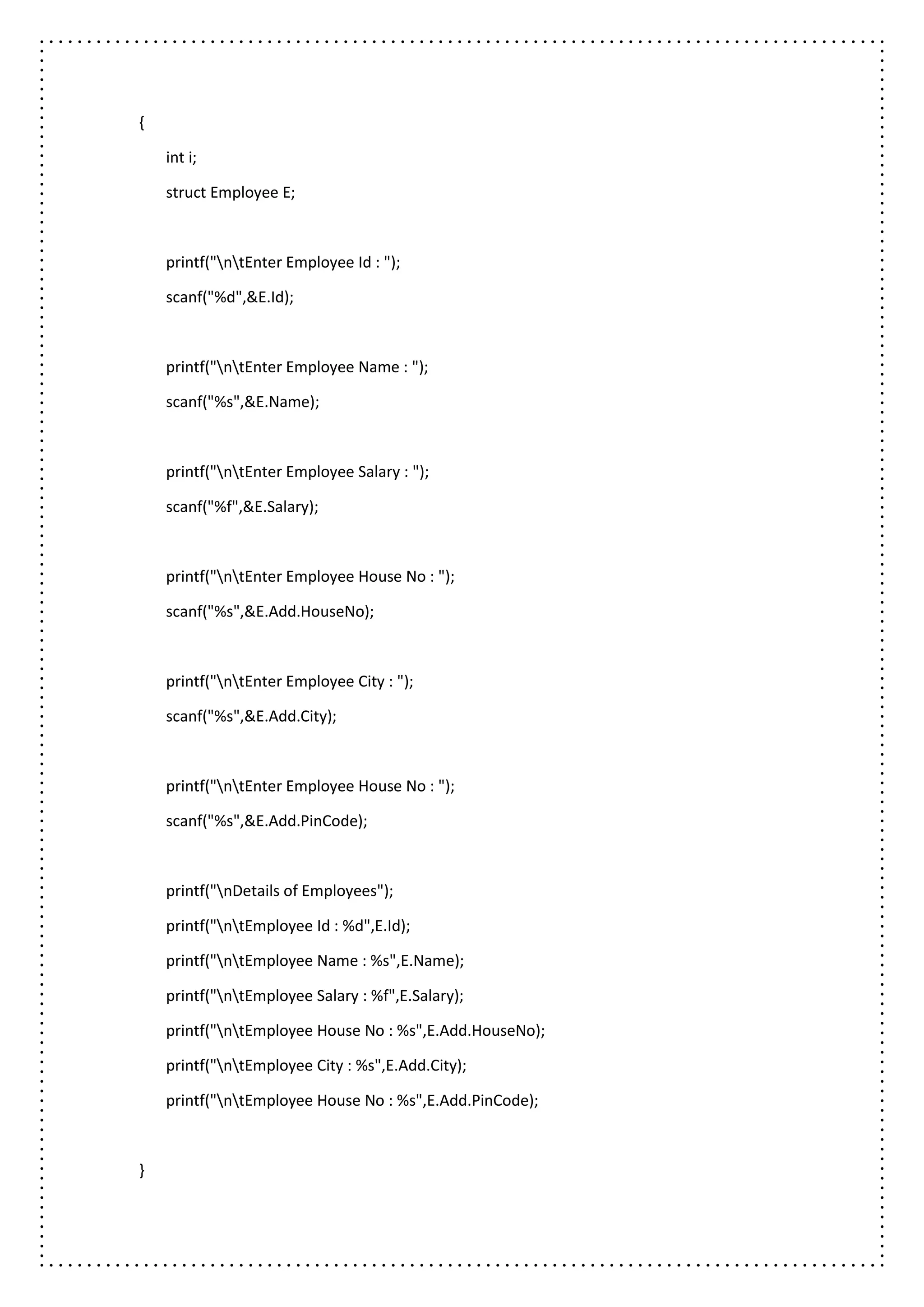 Basic C Programming Lab Practice Pdf