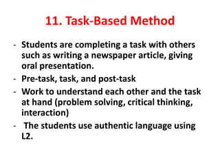 12 teaching method | PPT