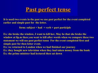12 tenses of english grammer | PPT