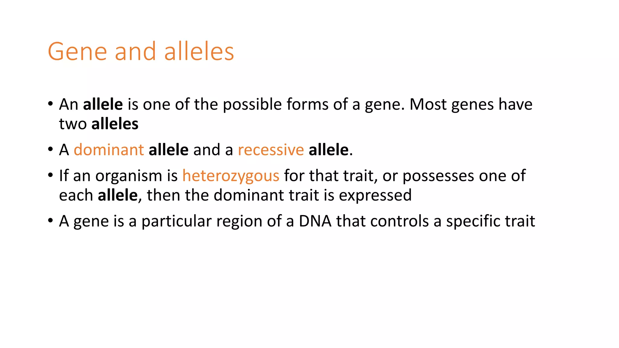 chromosomes and DNA | PPTX