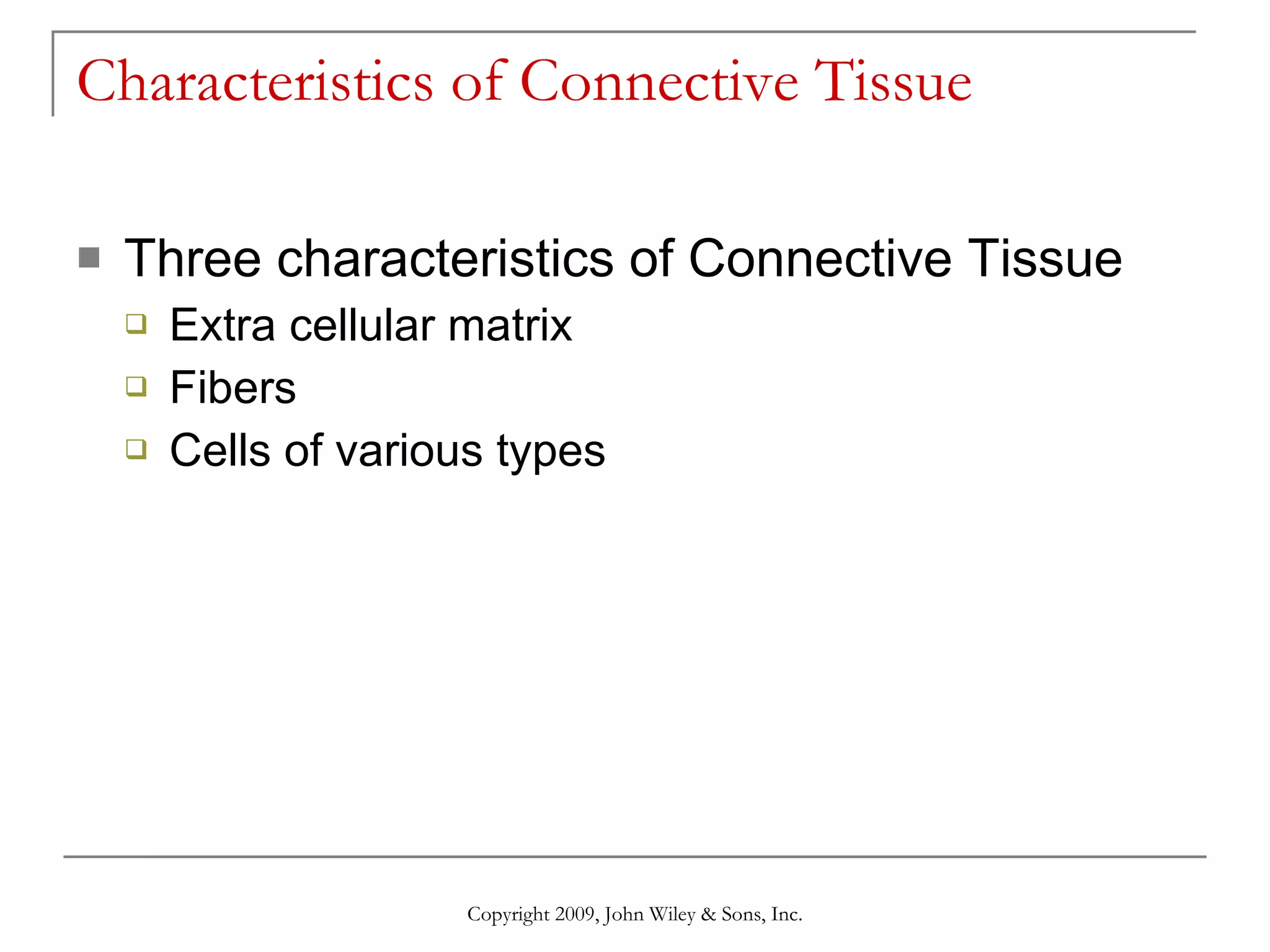 The Tissue Level of Organization | PPT
