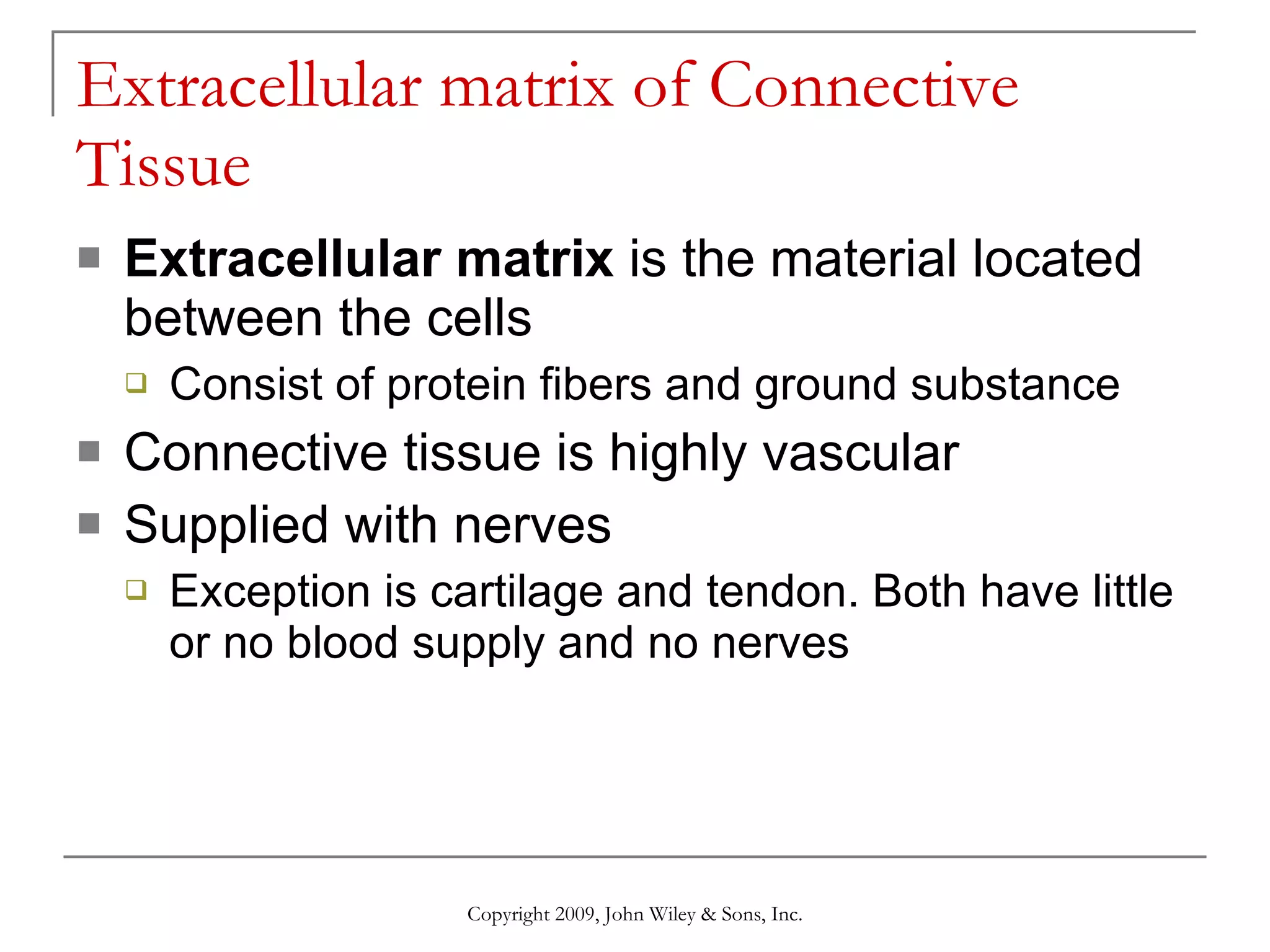 The Tissue Level of Organization | PPT
