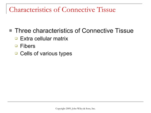 The Tissue Level of Organization | PPT