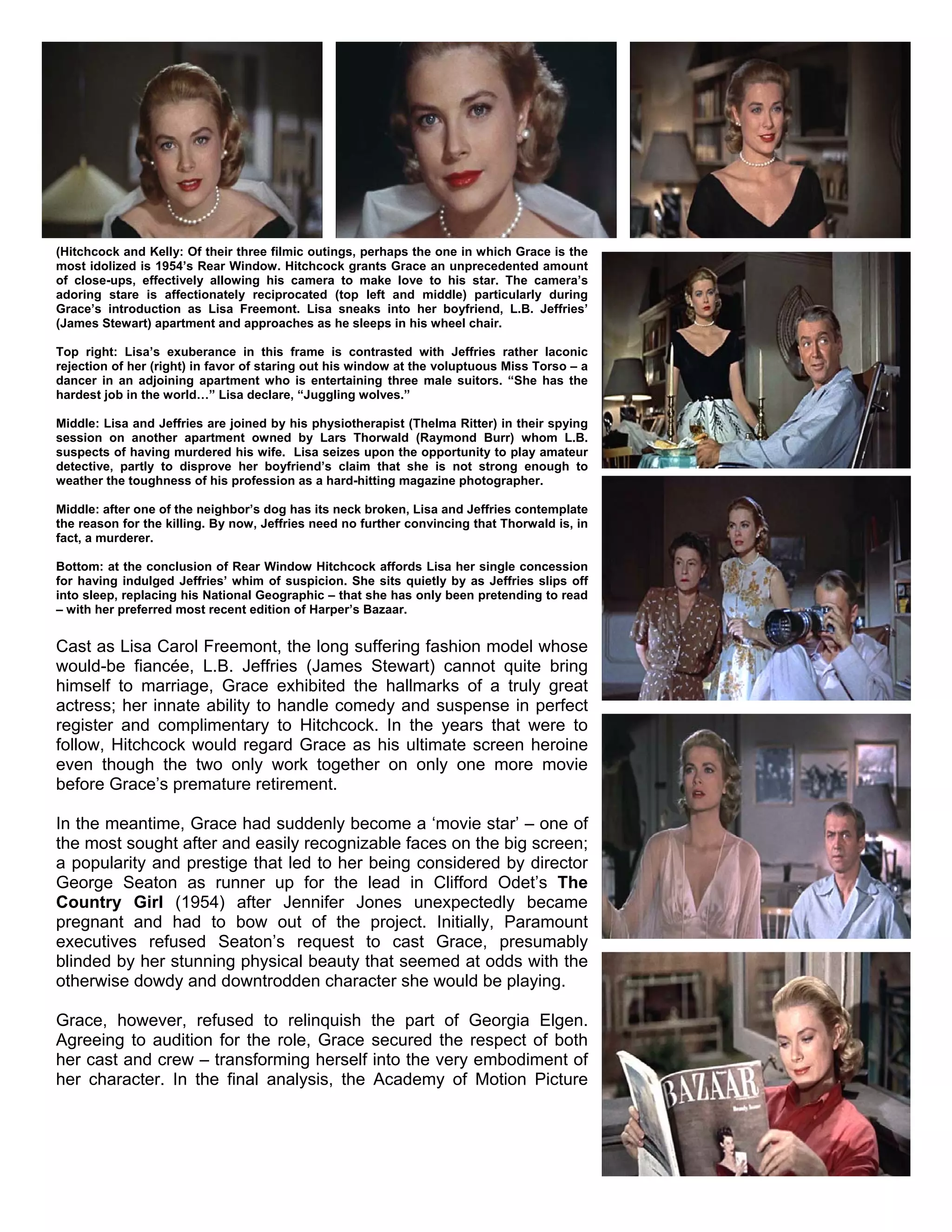 12) The Hollywood Art Grace Kelly | PDF