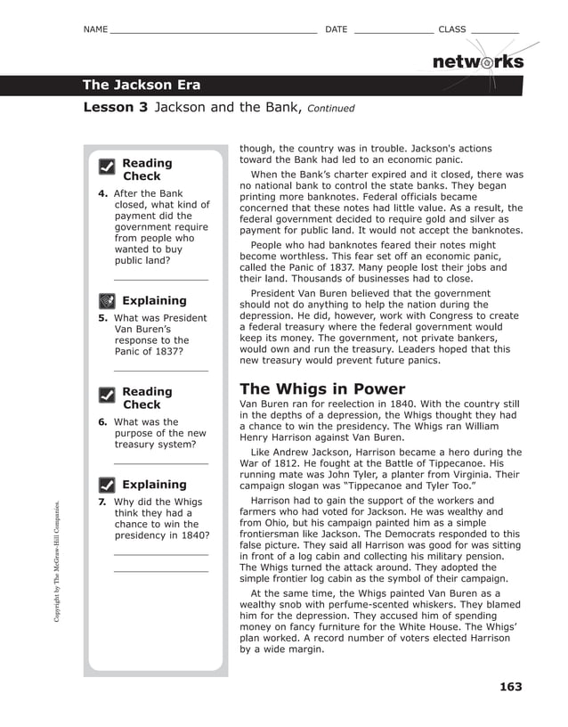 12the jackson era | PDF | Elections | Politics