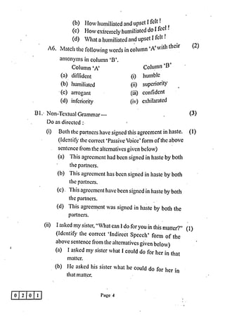 12th English 2023.pdf sample board paper 2 | PDF