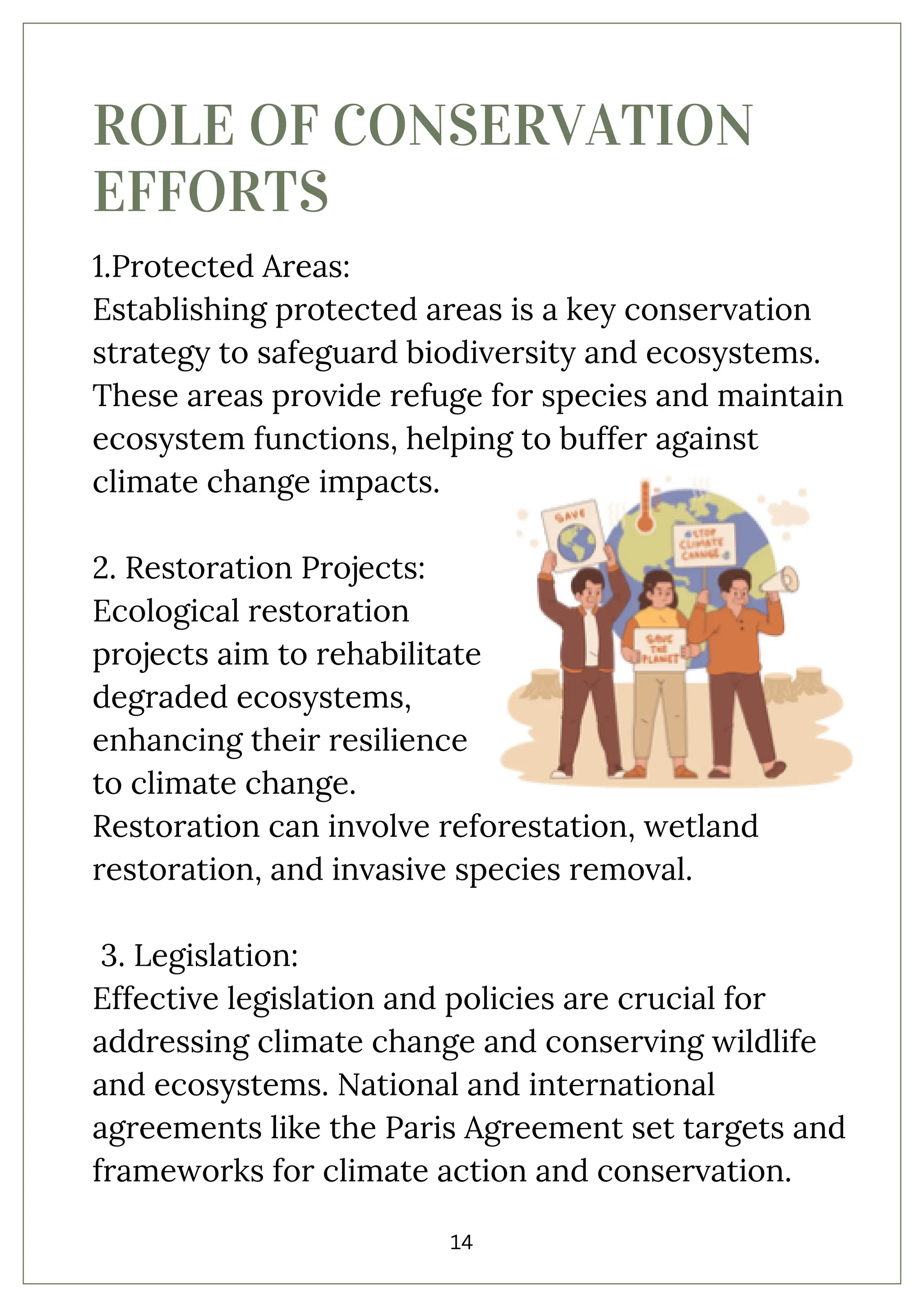 impact of climate change on wildlife and ecosystems | PDF